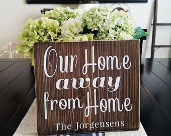 Vacation home sign | Etsy