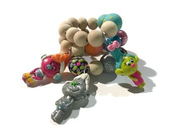 Troll charm bracelet | Etsy