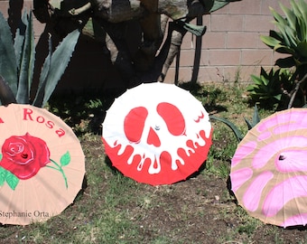 Hand painted parasol | Etsy