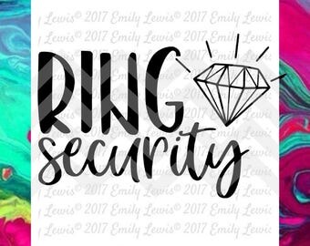 Ring security svg | Etsy