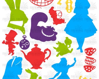 Alice silhouette | Etsy