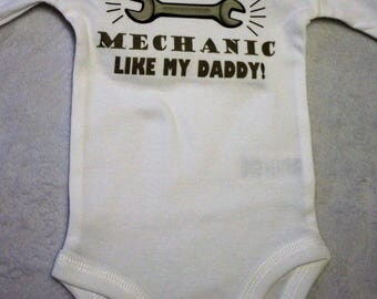 Mechanic baby | Etsy