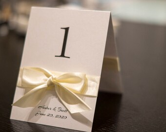 Elegant table number | Etsy