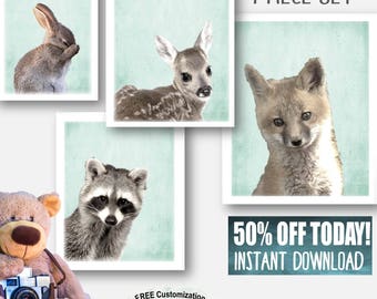 Woodland kids room | Etsy