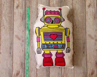 Robot plush | Etsy