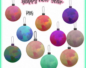 New year clip art | Etsy
