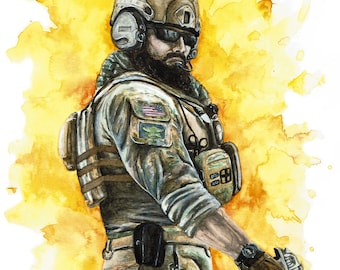 Rainbow six siege | Etsy