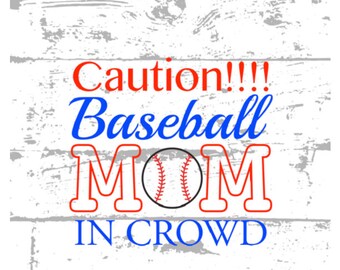 Baseball mom iron on | Etsy