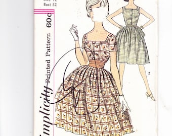 Square neck pattern | Etsy