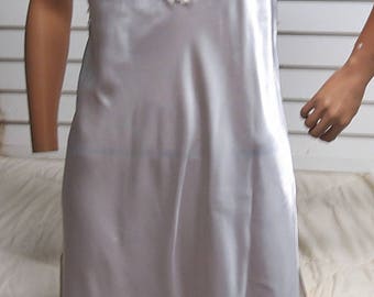 Satin nightgown | Etsy