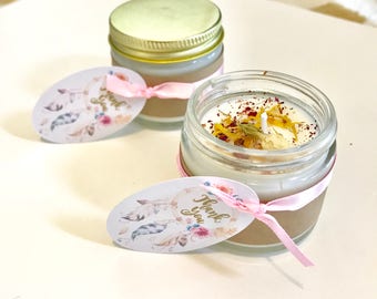 Candle favor tags | Etsy