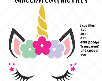 Unicorn clip art | Etsy