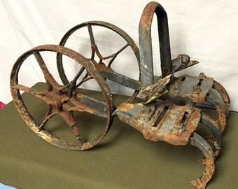 Antique farm wheels | Etsy