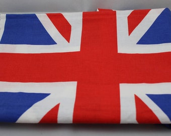 Paper chain garland union jack flag design pdf printable