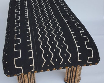 Mud cloth chair | Etsy