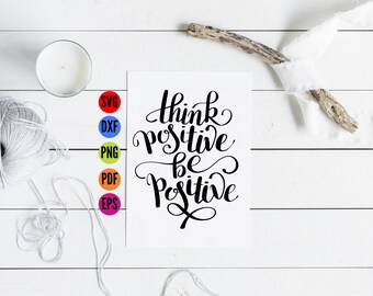 Positive sayings svg | Etsy