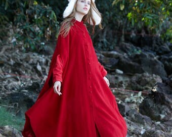 Cape maxi dress | Etsy