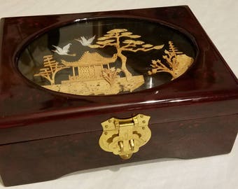 Asian jewelry box | Etsy