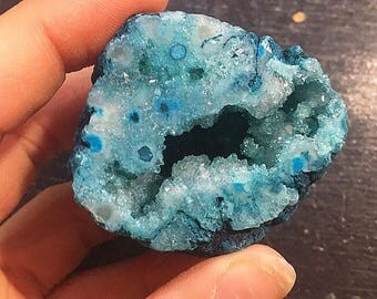 Blue geode | Etsy