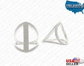 Simple diamond ring | Etsy