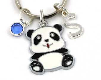 Panda keychain | Etsy