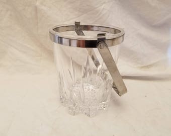 Crystal ice bucket | Etsy