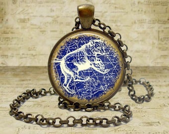 Big Dipper Necklace Gold Big Dipper Charm Ursa Major Great