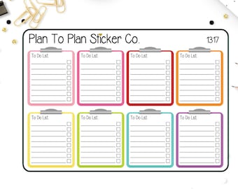 To do list stickers | Etsy