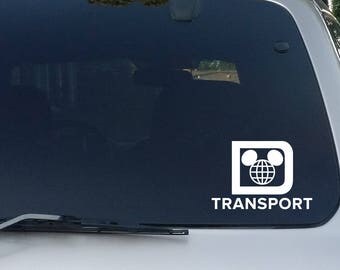 Transportation decal | Etsy