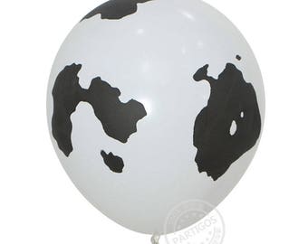 Cow print balloons | Etsy