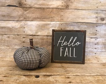 Fall sign | Etsy