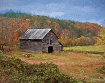 Farm paintings | Etsy