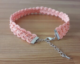 Items similar to PDF pattern, Easy Beaded crochet choker on Etsy