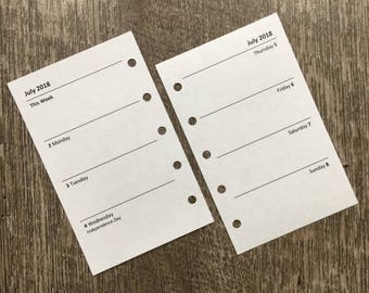 Filofax refills | Etsy