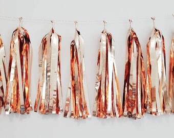 Rose gold party | Etsy