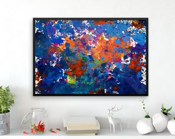 Large framed art | Etsy