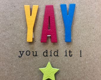 You did it | Etsy