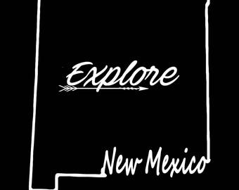 New mexico car decal | Etsy