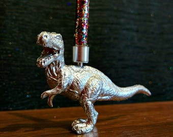 Silver t rex | Etsy