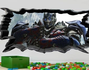 Optimus prime decal | Etsy
