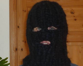 Mohair balaclava | Etsy