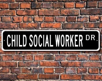 Social worker sign | Etsy
