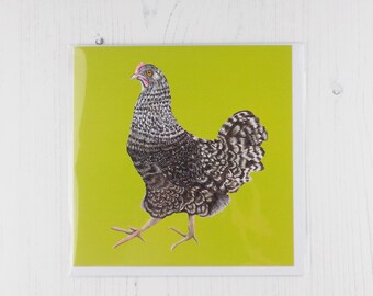 Anatomy Of A Chicken Card