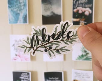 Abide | Etsy