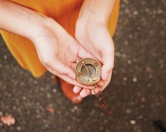 Aquitaine Sundial Ring Wear a Sundial on your Finger