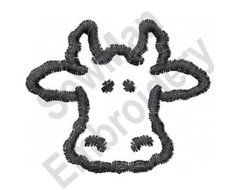 Cattle embroidery | Etsy