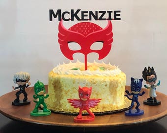Pj masks cake | Etsy