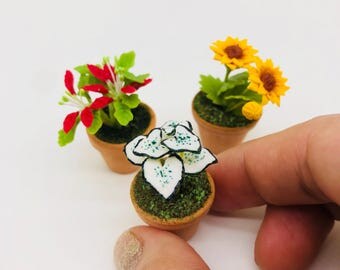 Miniature flowers | Etsy