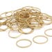 19mm Circle Connectors 50 Raw Brass Circle Connectors