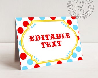 Circus dessert table | Etsy